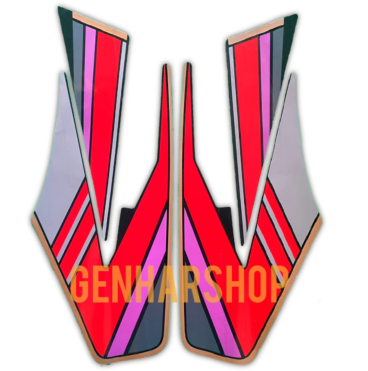 Stiker Striping Motor Yamaha Rx King 1994 Full Set | Lazada Indonesia