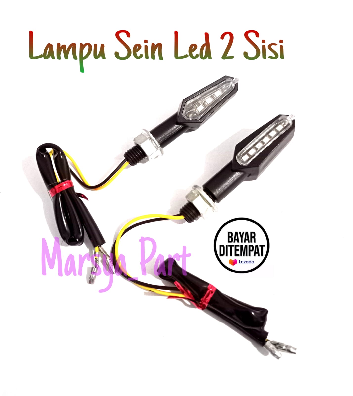 Lampu Sen Sein Motor Led 2 Sisi | Lazada Indonesia