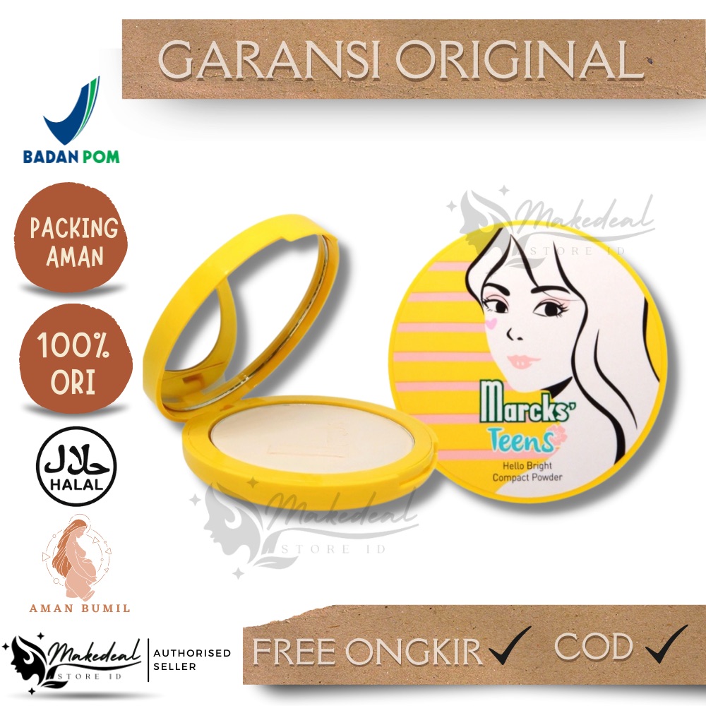 MARCKS COMPACT TEENS / BEDAK PADAT loose powder | Lazada Indonesia