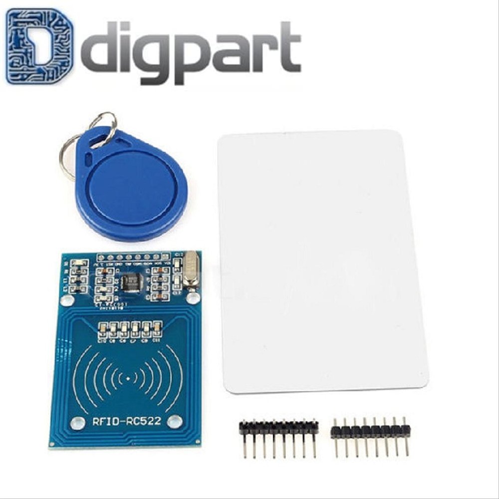 MFRC-522 RFID radiofrequency IC Card Sensor Reader untuk Arduino ...