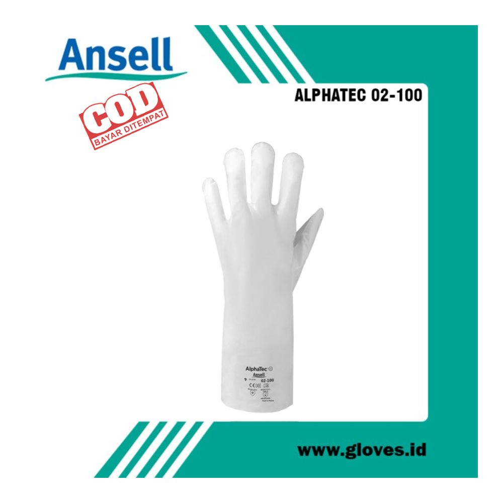Sarung tangan Safety Ansell BARRIER 02-100 | Lazada Indonesia