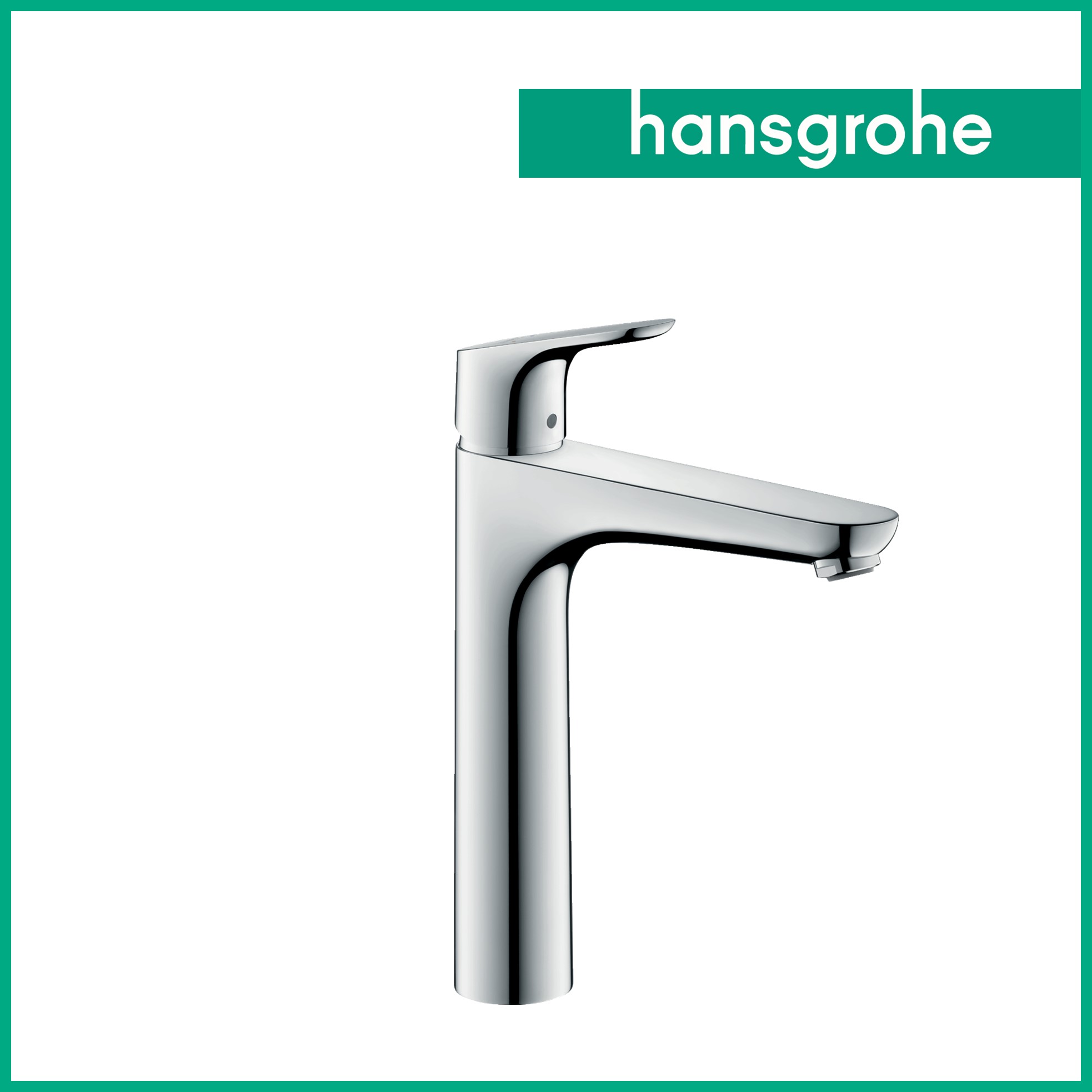 hansgrohe Focus Single lever basin mixer 190 with pop-up waste set in ...