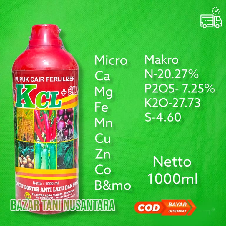PUPUK SEMPROT KOCOR BIO KCL PLUS SILIKA 1 LITER | Lazada Indonesia