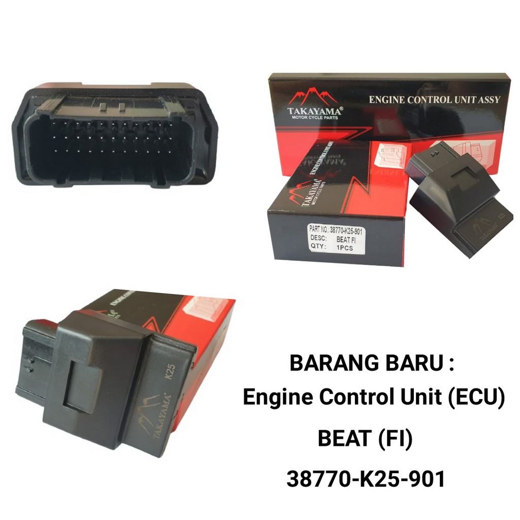 [Original] Engine Control Unit ECU BEAT F.I - Takayama | Lazada Indonesia