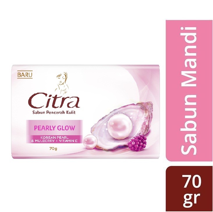 Citra Bar Soap Pearly White Citra Pearly Glow 70 gr Sabun Mandi Batang ...