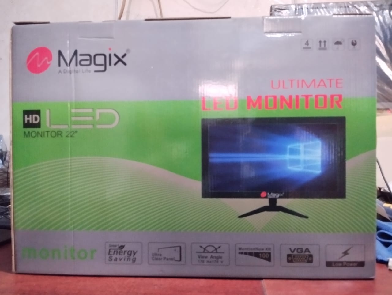 Monitor LED 22 Inch murah koneksi vga/hdmi Magix | Lazada Indonesia