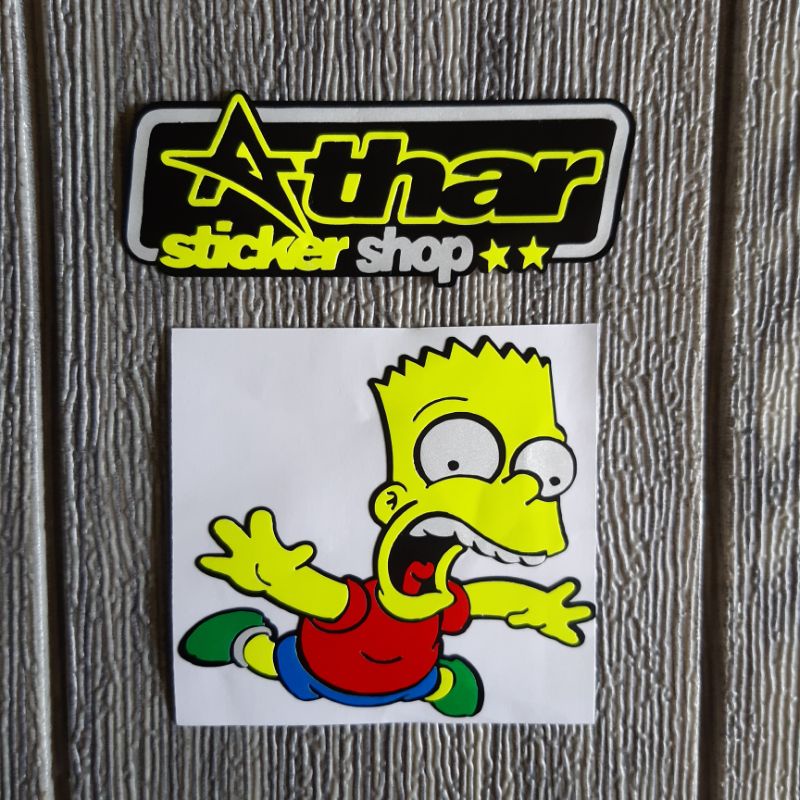 STICKER SIMPSON CUTTING STICKER CUTTING MOTOR CUTTING STICKER STICKER ...