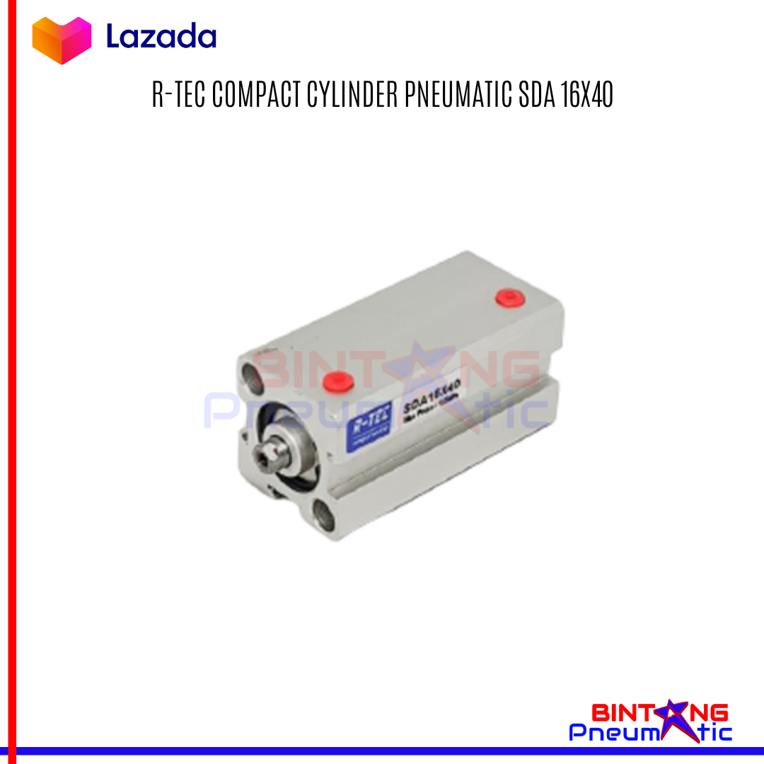 SDA 16X40 COMPACT CYLINDER PNEUMATIC R-TEC | Lazada Indonesia