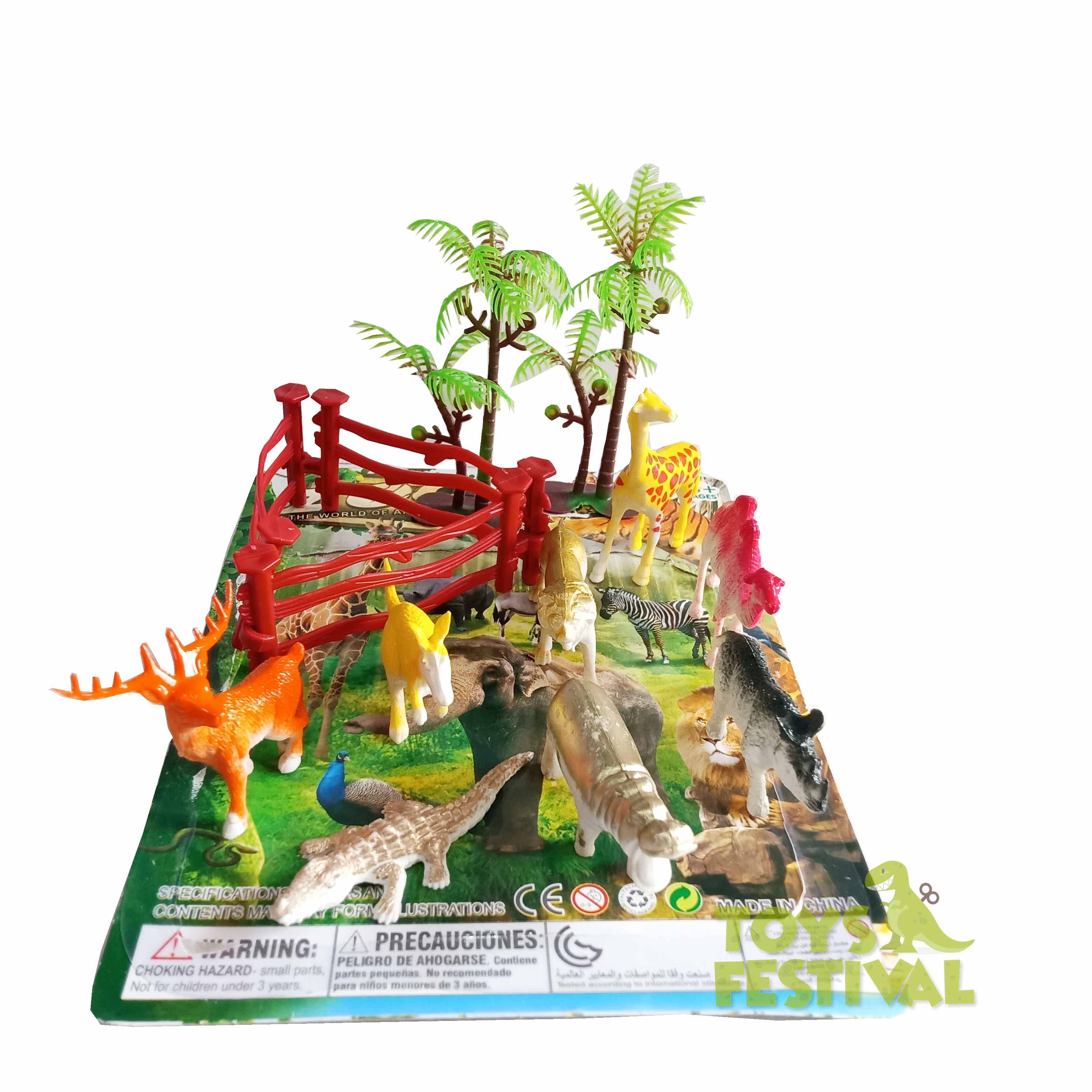 Mainan Set Miniatur Zoo Animal Hewan Hutan Multiwarna | Lazada Indonesia