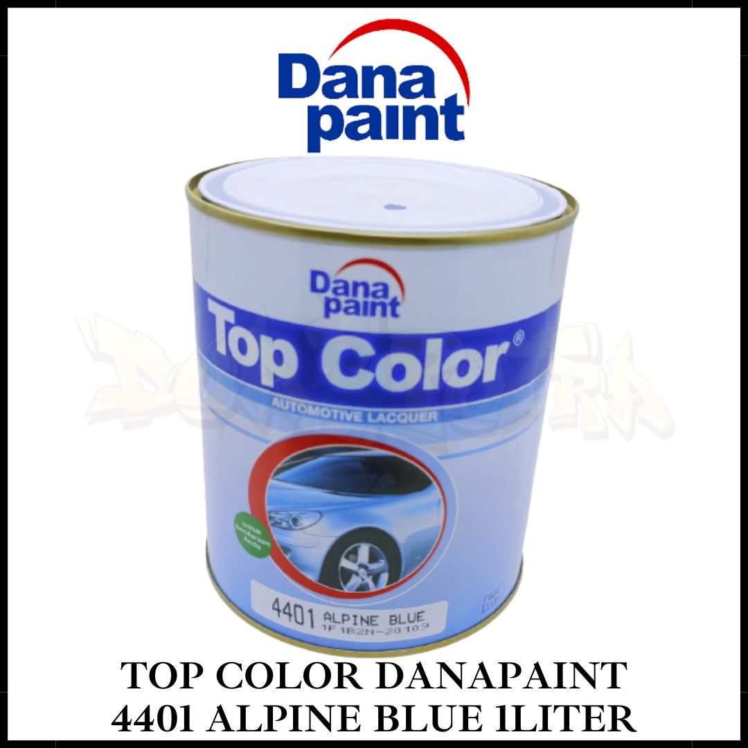 Cat Duco / Mobil Kayu Besi Top Color Danapaint 4401 Alpine Blue 1Liter ...