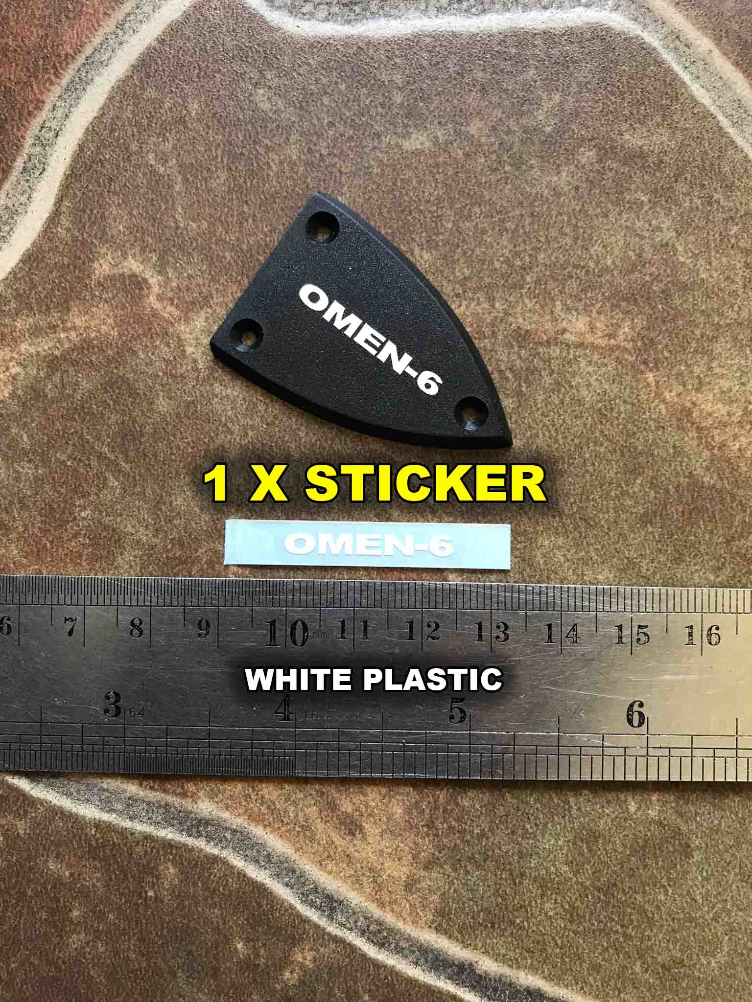 Schecter Sticker Tutup Truss rod Custom Signature Limited Edition Omen ...