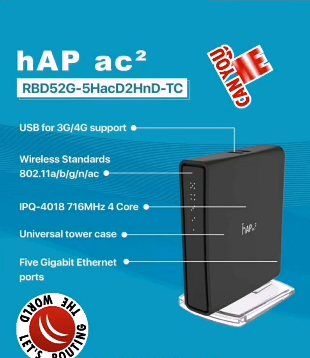 Mikrotik HAP AC2 RBD52G-5HACD2HND-TC Wireless Router Indoor | Lazada ...