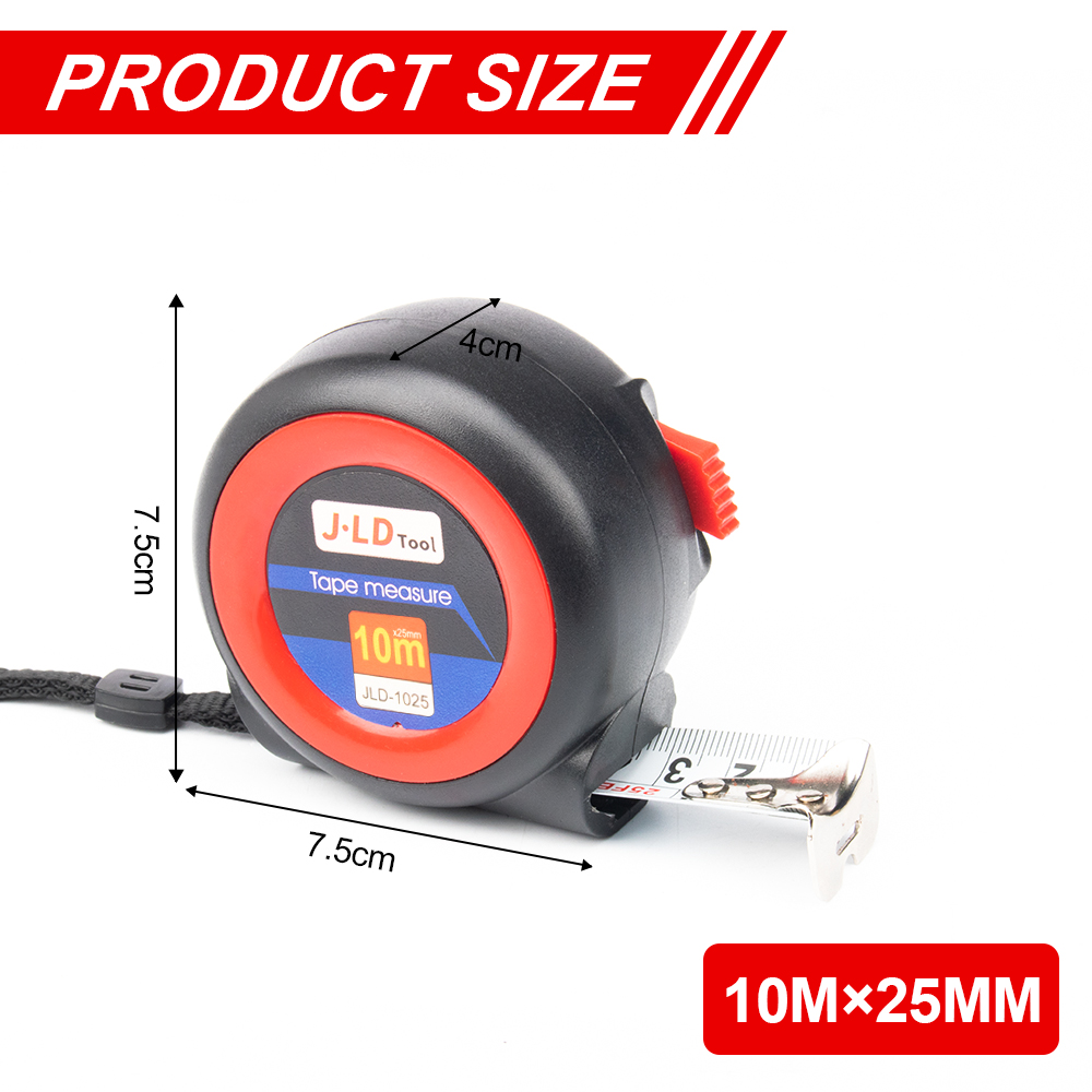 JLD Measure Tape 3m/5m/7.5m/10m Elastis Pengunci Measure Alat Ukur ...