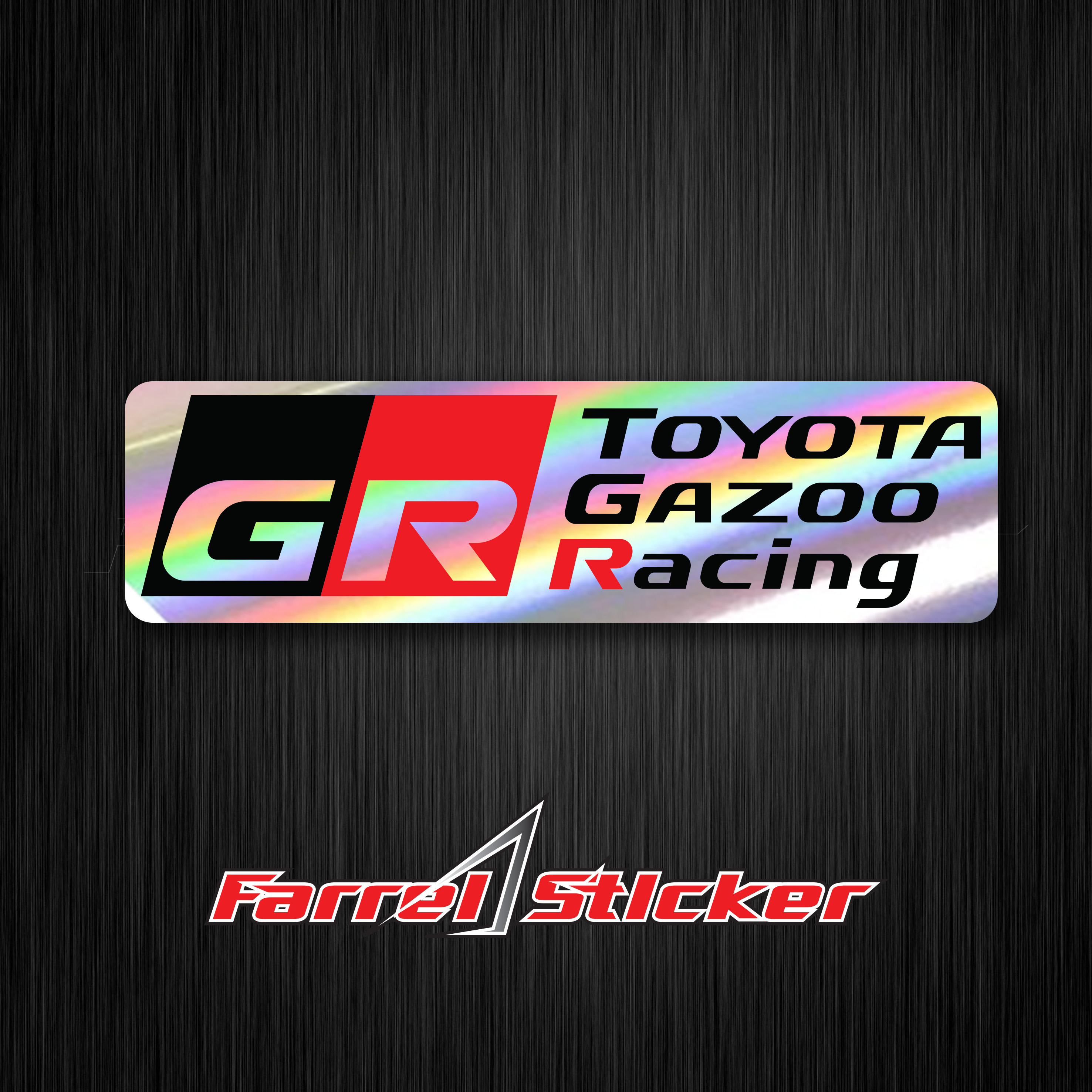 stiker toyota GR Sticker Gazoo Racing 8 cm | Lazada Indonesia