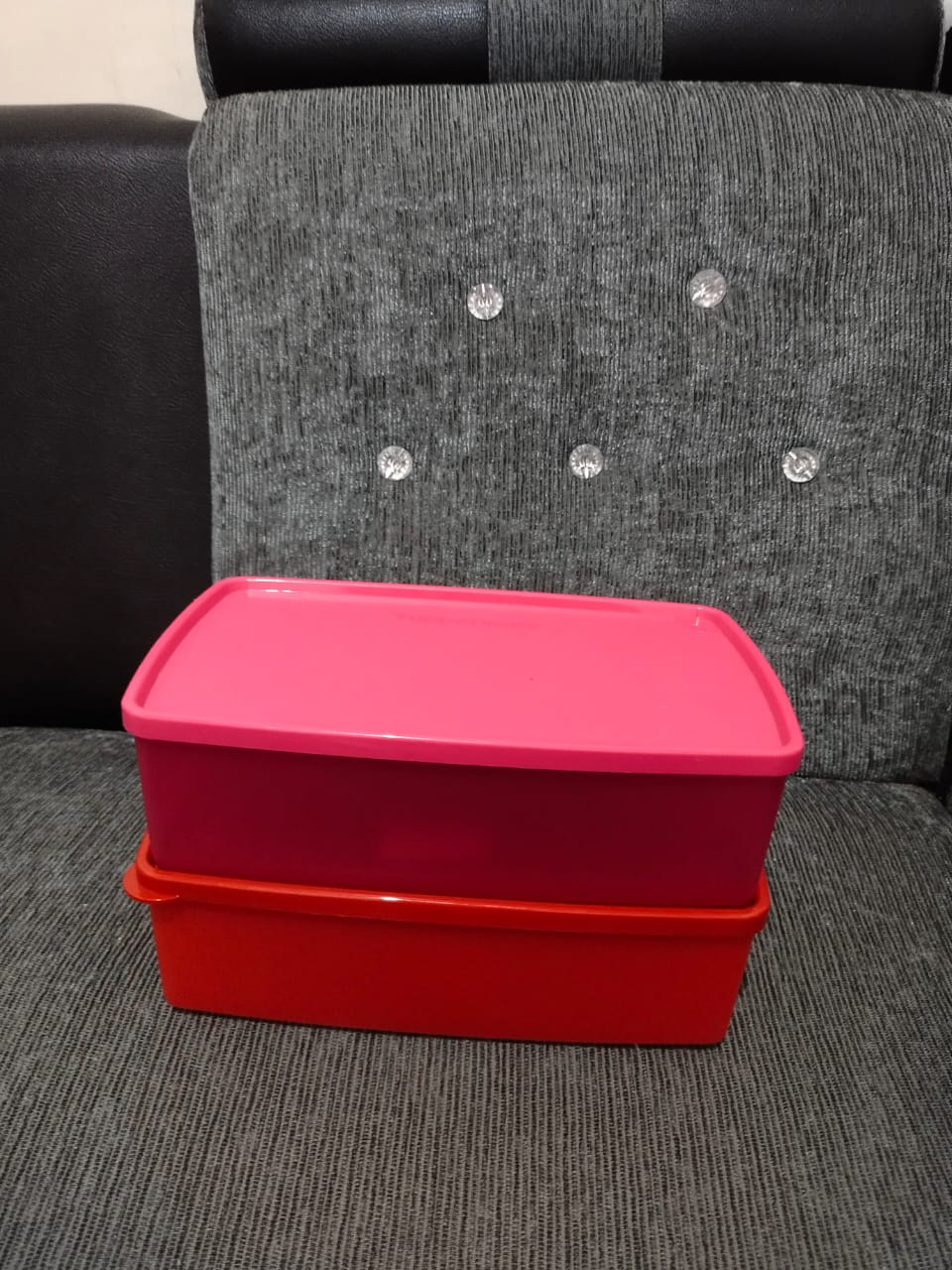 Tupperware pak n stor kapasitas 1.2 liter / wadah krupuk harga per 1 ...