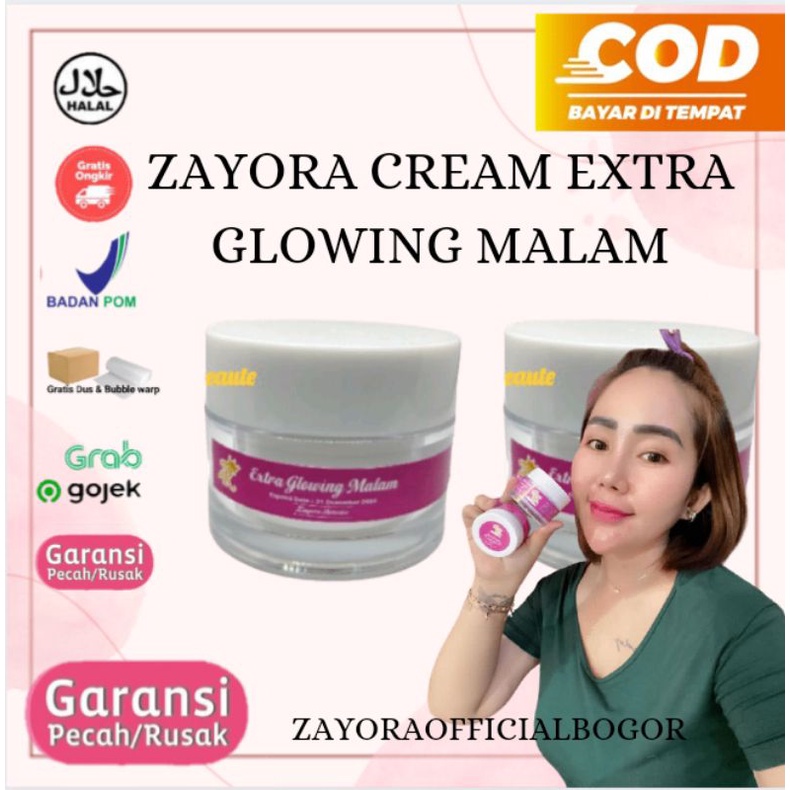 Extra Glowing Zayora / CREAM Susah Putih Zayora Skincare | Lazada Indonesia