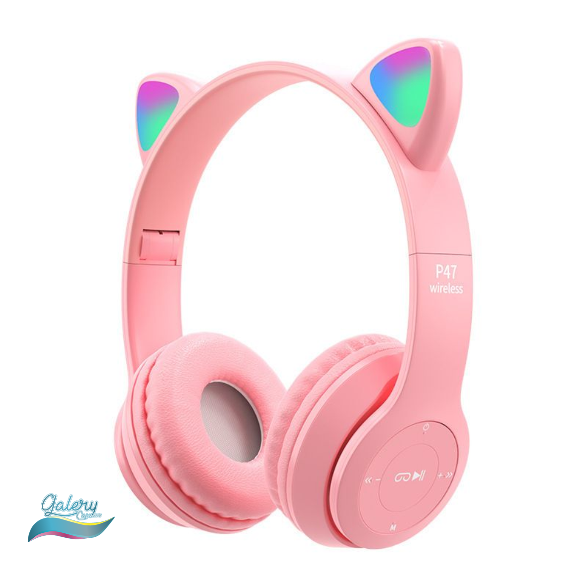 GC CAT EARS HEADSET headphone Hf bando telinga kucing P47m LED BANDO ...
