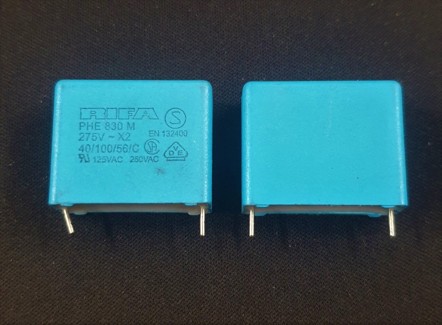 Capacitor Kapasitor RIFA PHE 830M X2 0.47uf 275V Metalized Polyester ...