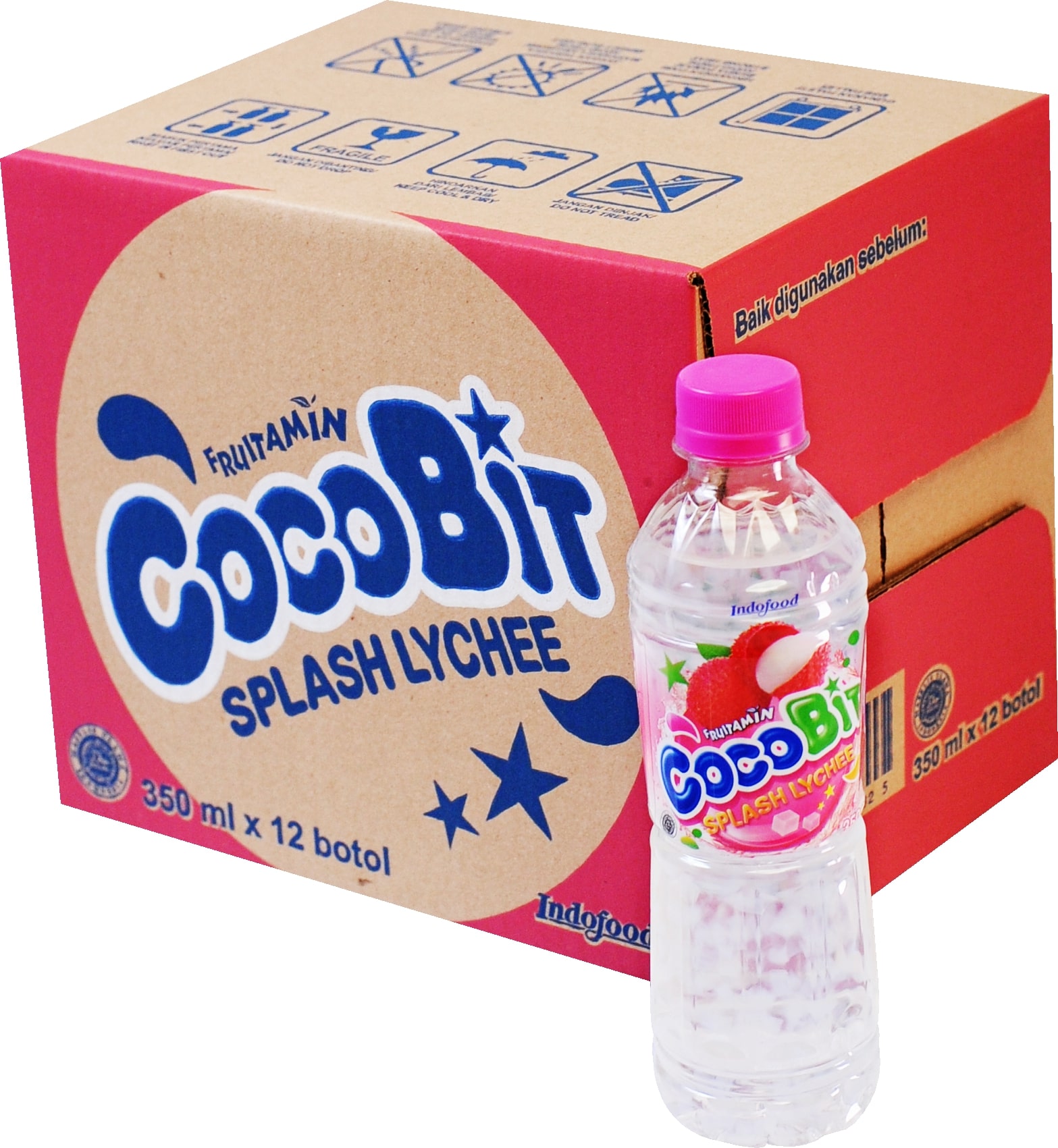 Indofood Fruitamin Cocobit Lychee 350 ml x 12 pcs | Lazada Indonesia
