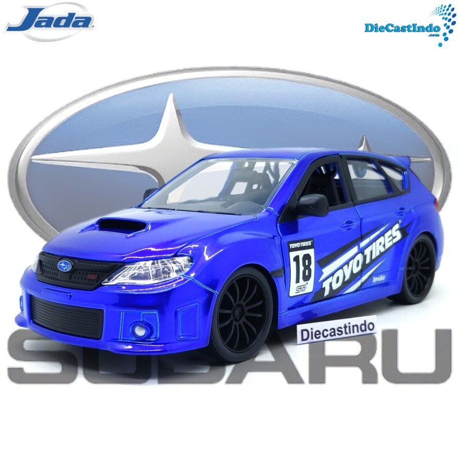 Jada JDM 2012 Subaru Impreza WRX Sti - Biru Skala 1:24 | Lazada Indonesia