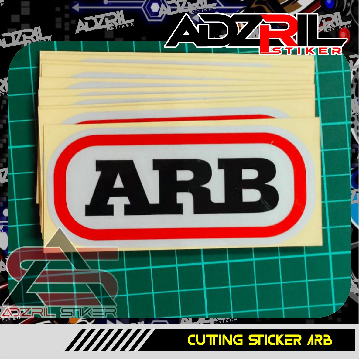 STICKER cutting ARB / STICKER MOBIL / STIKER BEMPER / STICKER BODY ...