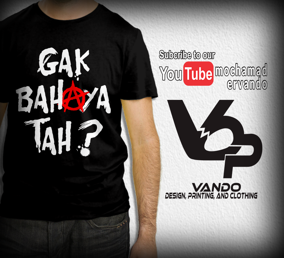 Kaos Viral GAK BAHAYA TA? TSHIRT BAJU DISTRO KEREN | Lazada Indonesia