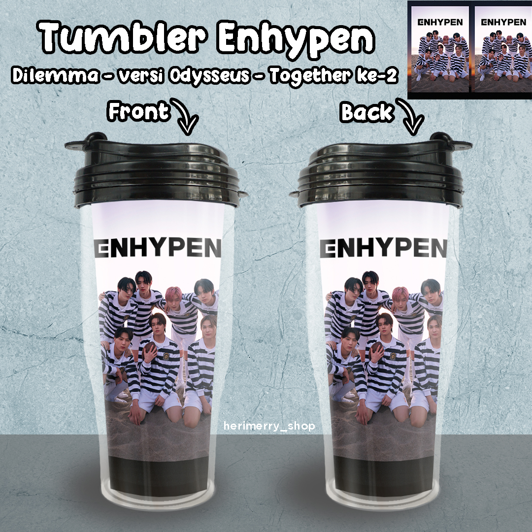 Tumbler ENHYPEN Dilemma versi Odysseus - Merchandise KPOP Unofficial ...