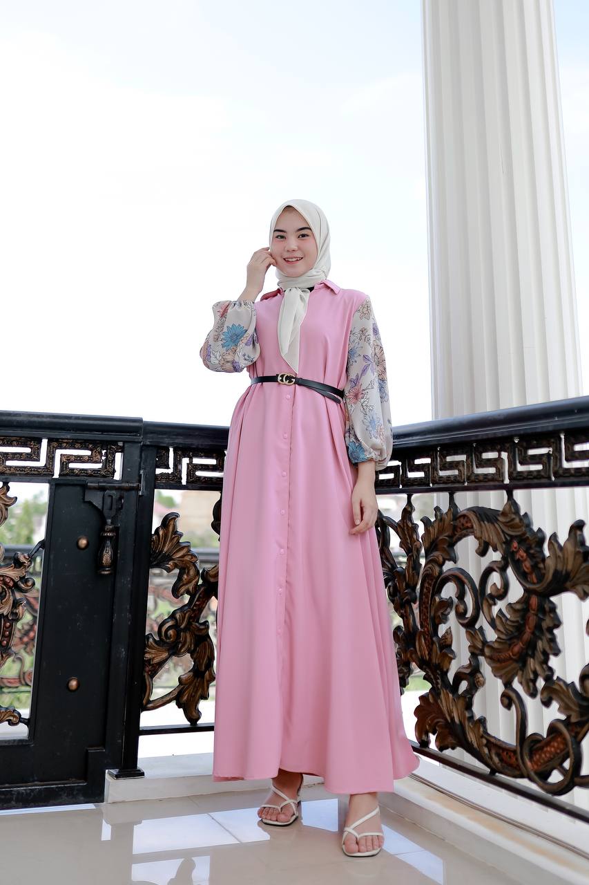 MICHELA MAXI DRESS GAMIS LADYZARA FREE BELT | Lazada Indonesia