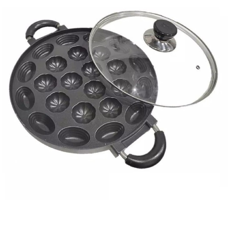 Cetakan Aneka Kue Teflon Anti Lengket / Cetakan Kue Pancong Kue Rangin ...