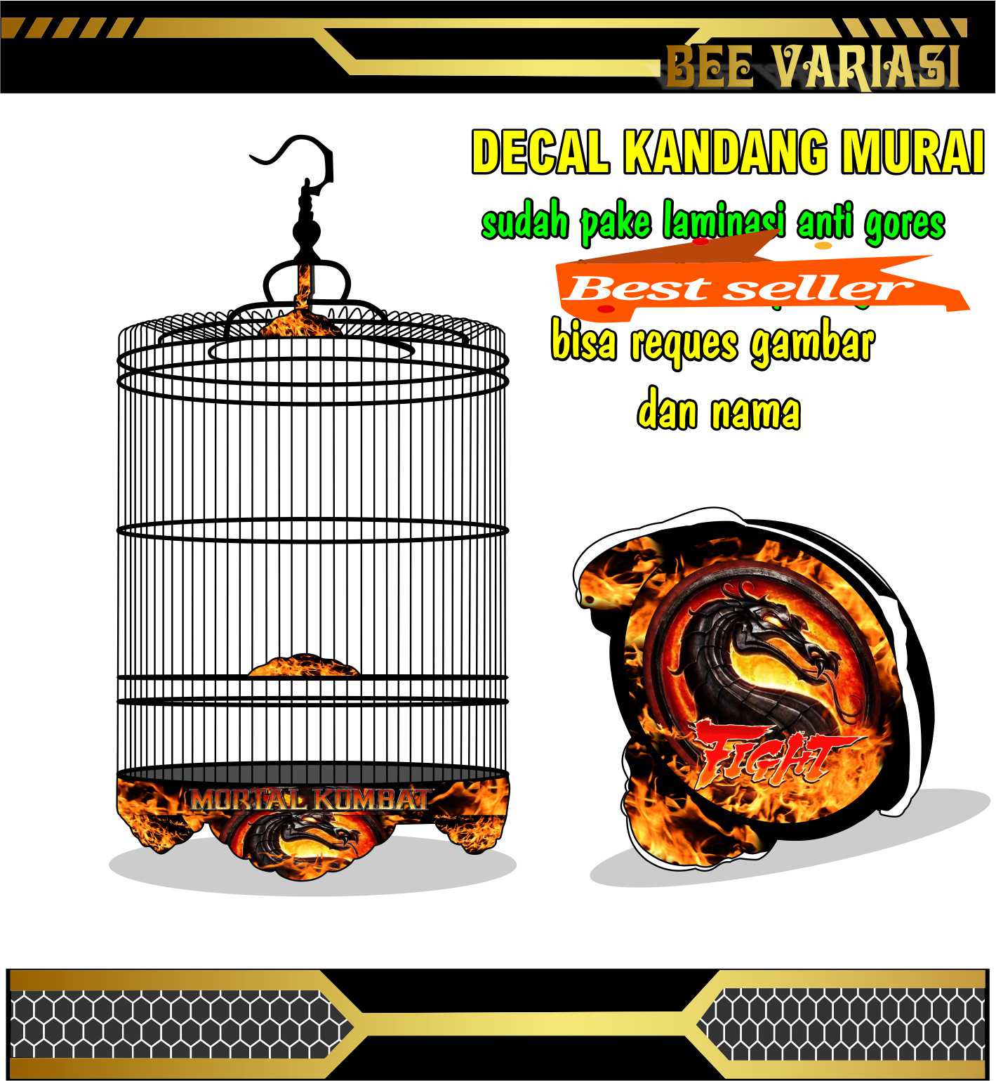kandang tebok, sticker sangkar murai, tebok murai ,stiker tebok murai ...
