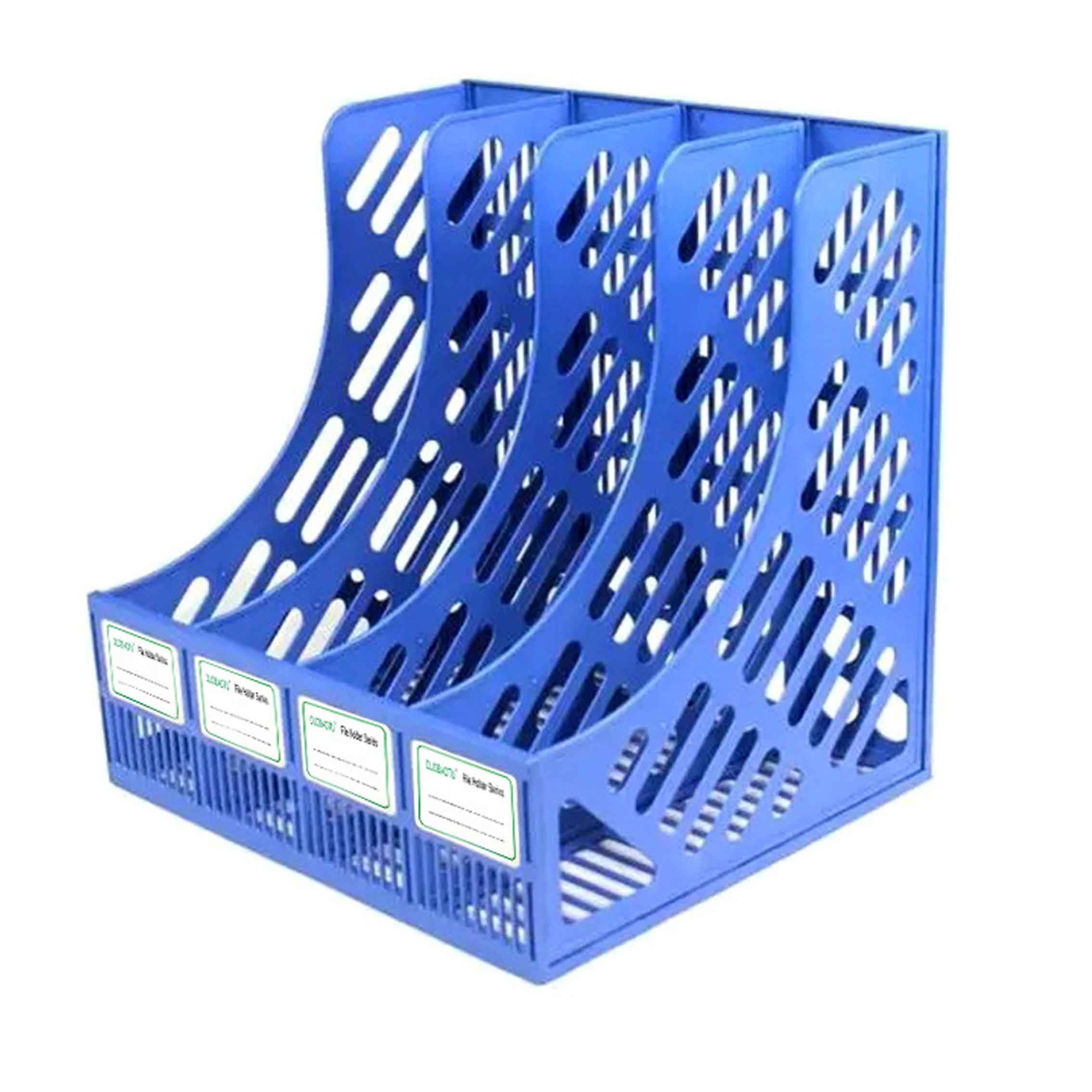 Box File Plastik / Tempat File & Dokumen / Kapasitas 4 Sekat | Lazada ...