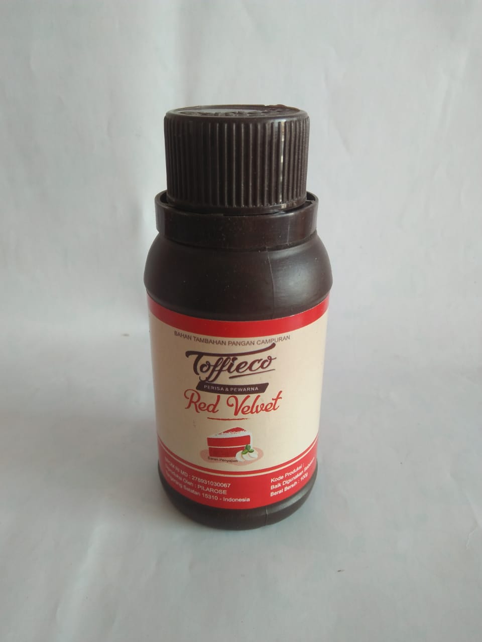 Pasta Perisa Dan Pewarna Toffieco Red Velvet 100 Gram | Lazada Indonesia