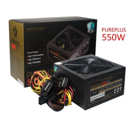 Psu 550w 80+ imperion Pureplus 550w atx - Power supply imperion Gaming ...