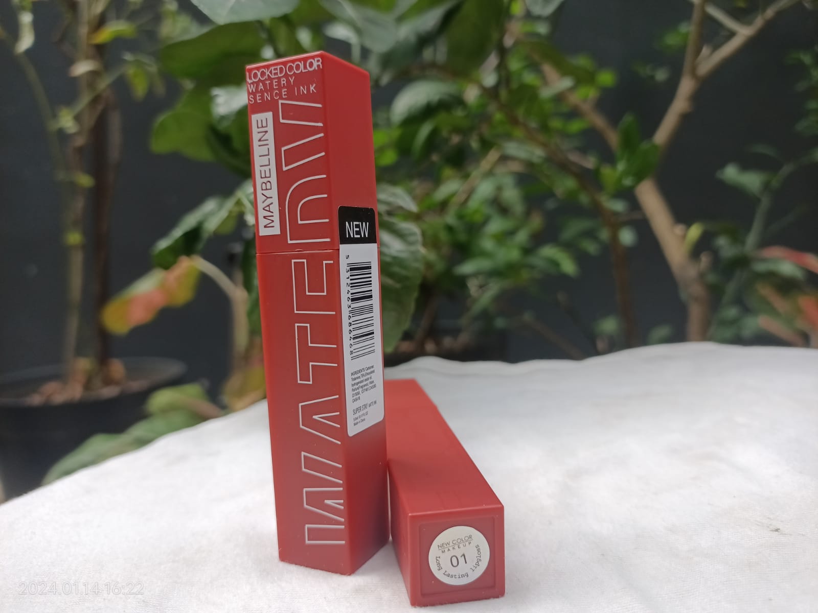 Lipcream Maybelline SuperStay Watery Sence ink Barcode/Lipstik Kuas ...