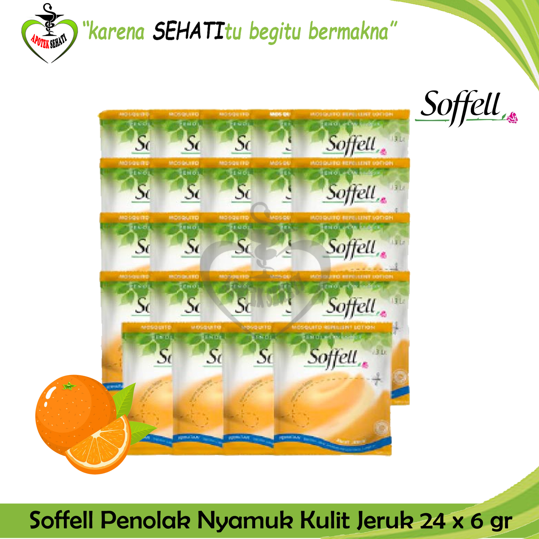 Soffel Lotion Sachet Anti Nyamuk Serangga | Lazada Indonesia