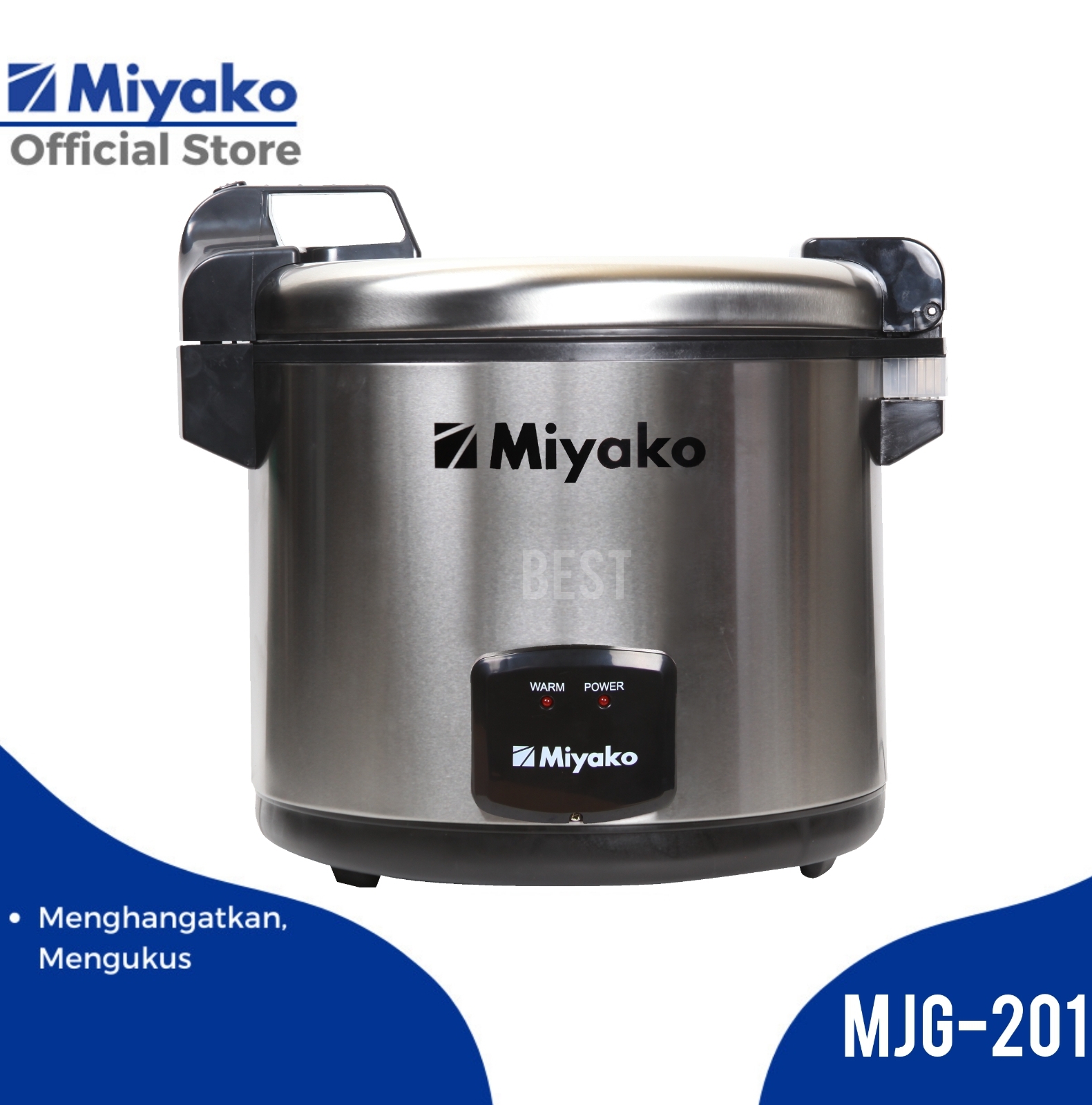 Magic Jar Miyako MJG - 201 Penghangat Nasi Kapasitas 20 Liter Magic ...