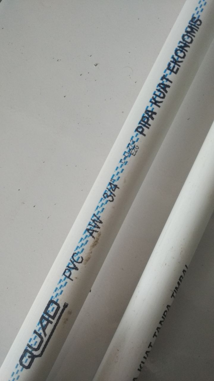 Pipa PVC QUAD 3/4" Inch AW per 1 Meter Pipa Paralon murah | Lazada ...