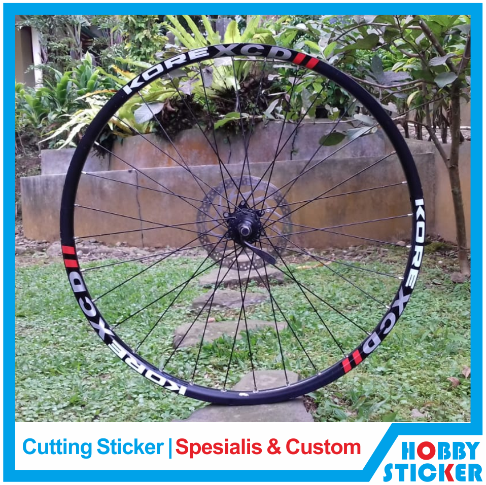 Stiker Rim Kore Sticker Rims 26 27.5 29 700c Decal Custom | Lazada ...