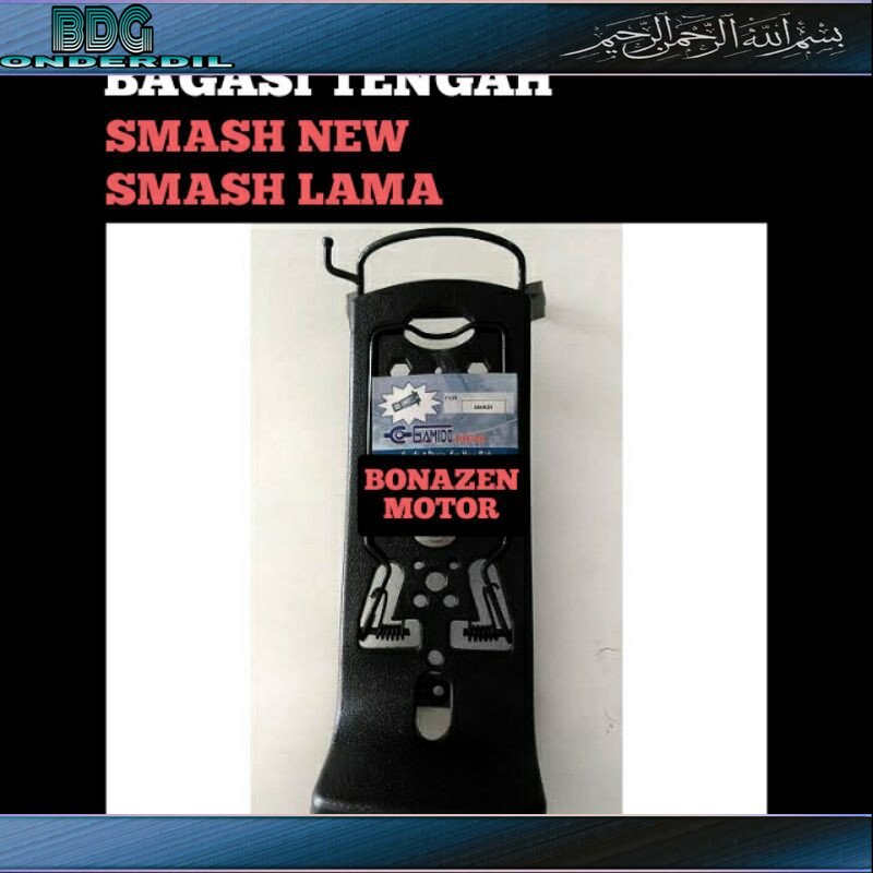 Bagasi Tengah Smash New - Smash Lama / Dudukan Besi Penjepit Jepit ...