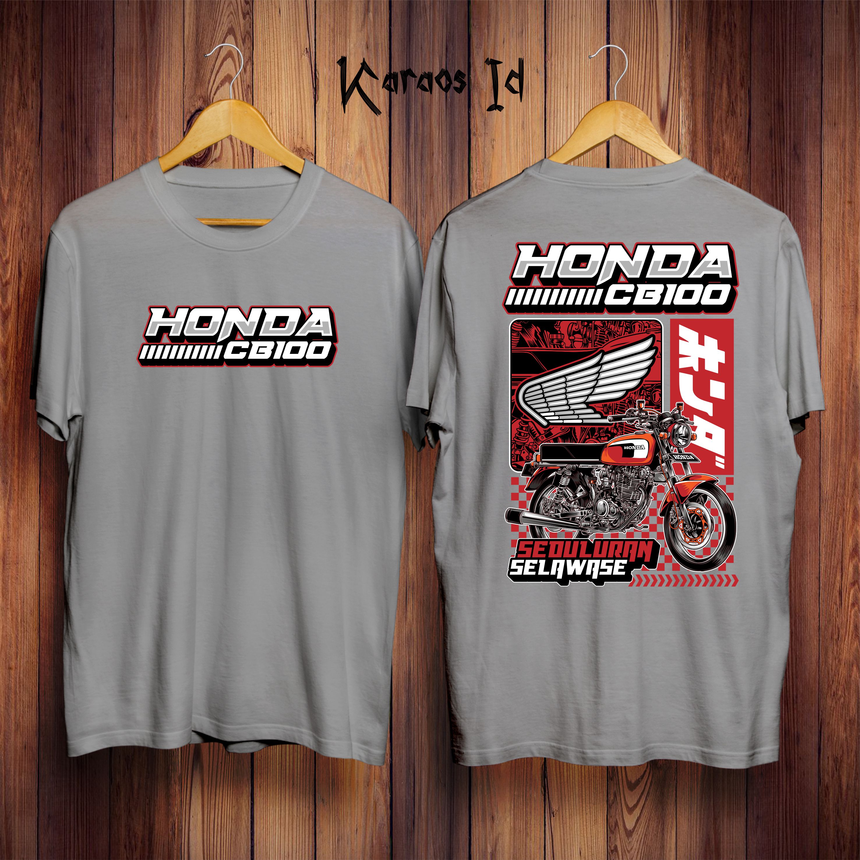 Kaos Honda CB Premium Distro V3 | Lazada Indonesia