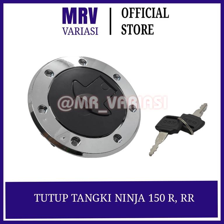 Tutup tangki ninja 150 R ninja RR crome tutup tanki Ninja R Ninja RR ...