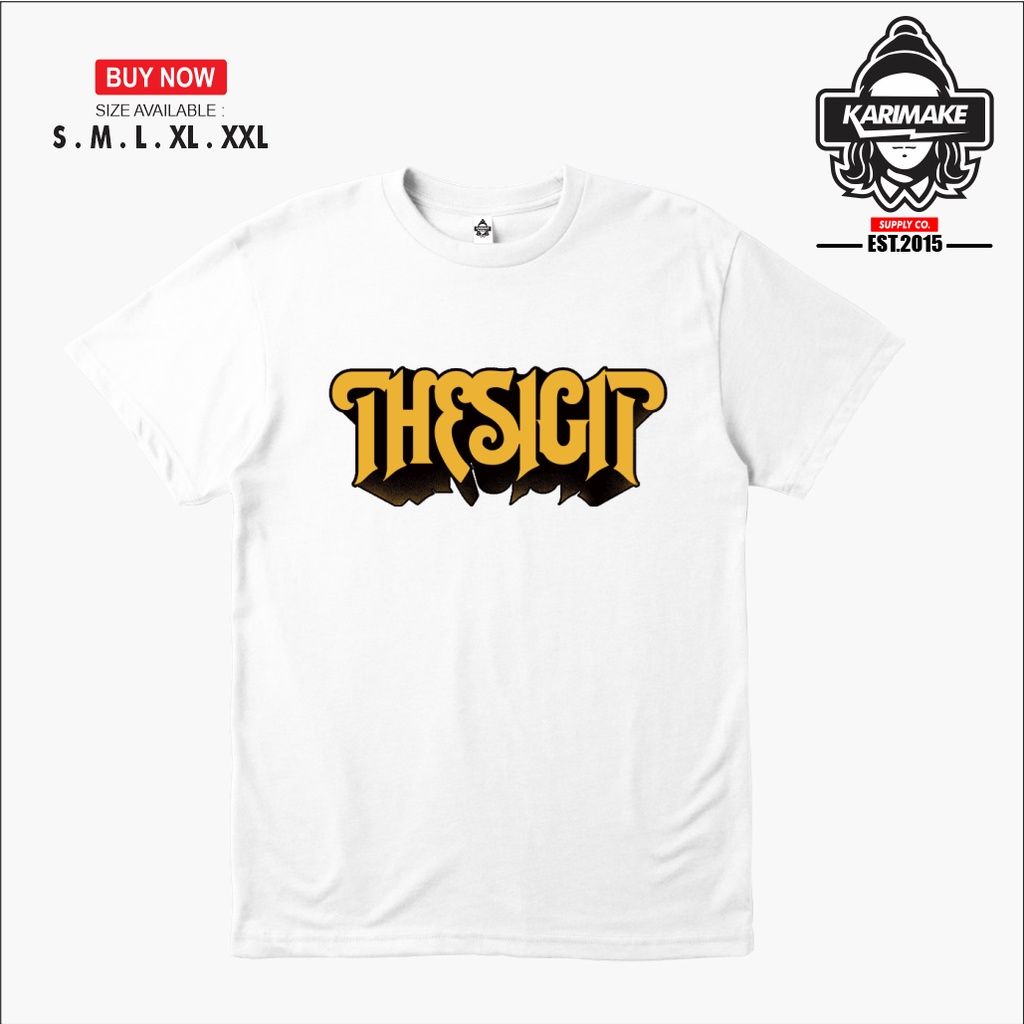 Kaos Baju Band The Sigit Font Logo Kaos Musik | Lazada Indonesia