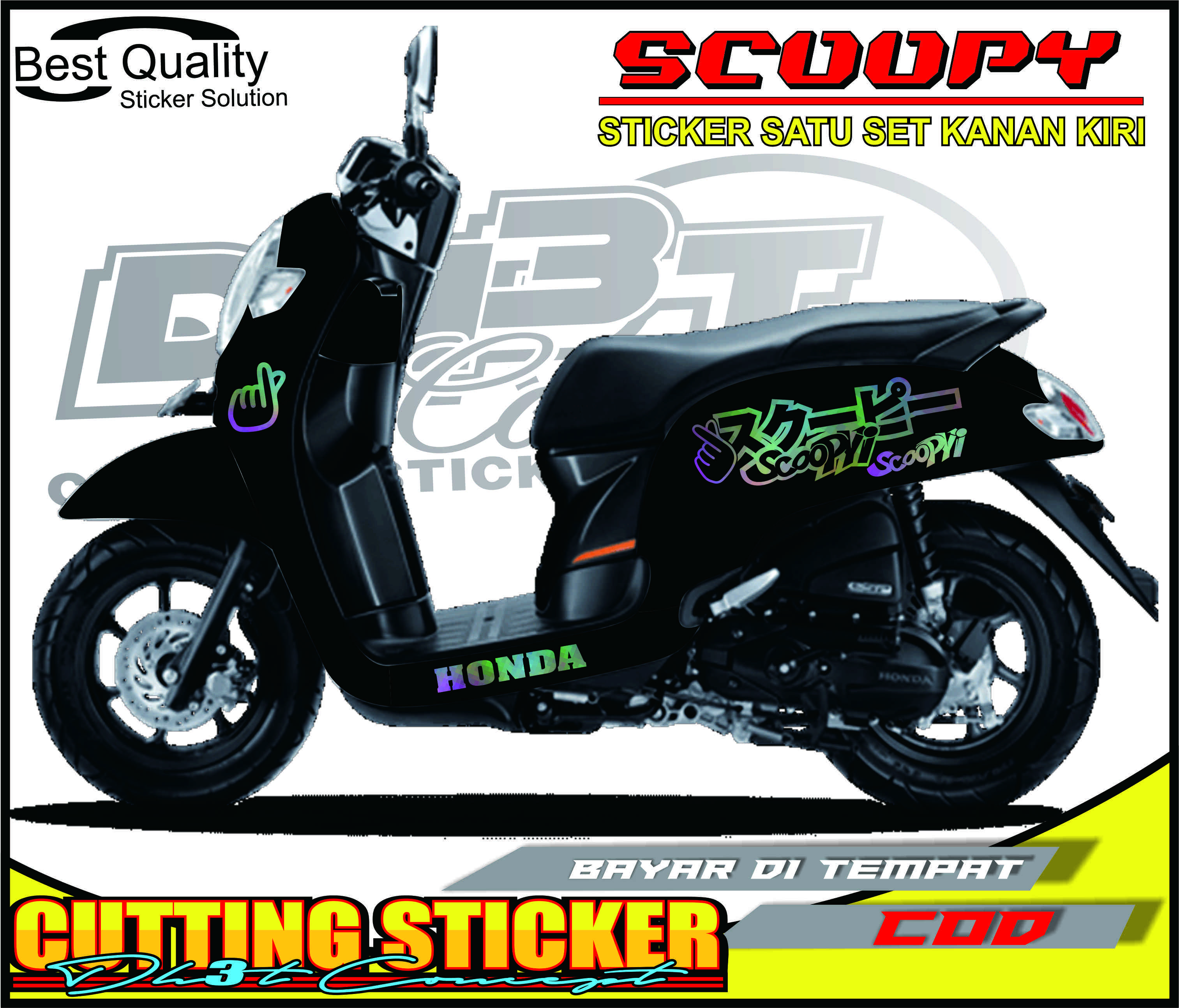 STICKER SCOOPY JEPANG CUTTING STICKER SCOPY SIMPLE PRESTIGE ALL SCOOPY ...