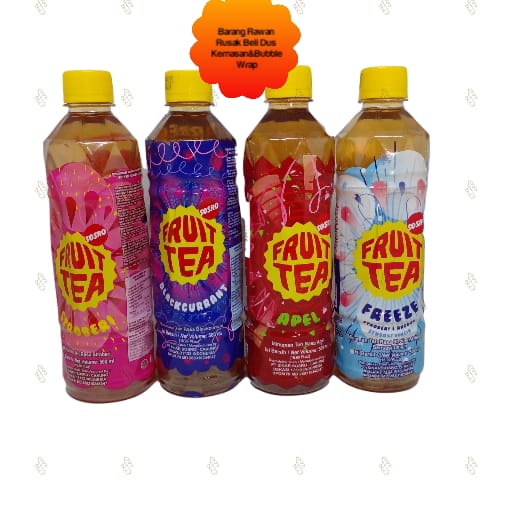 Fruit Tea Botol 500ml Strawberry | Lazada Indonesia