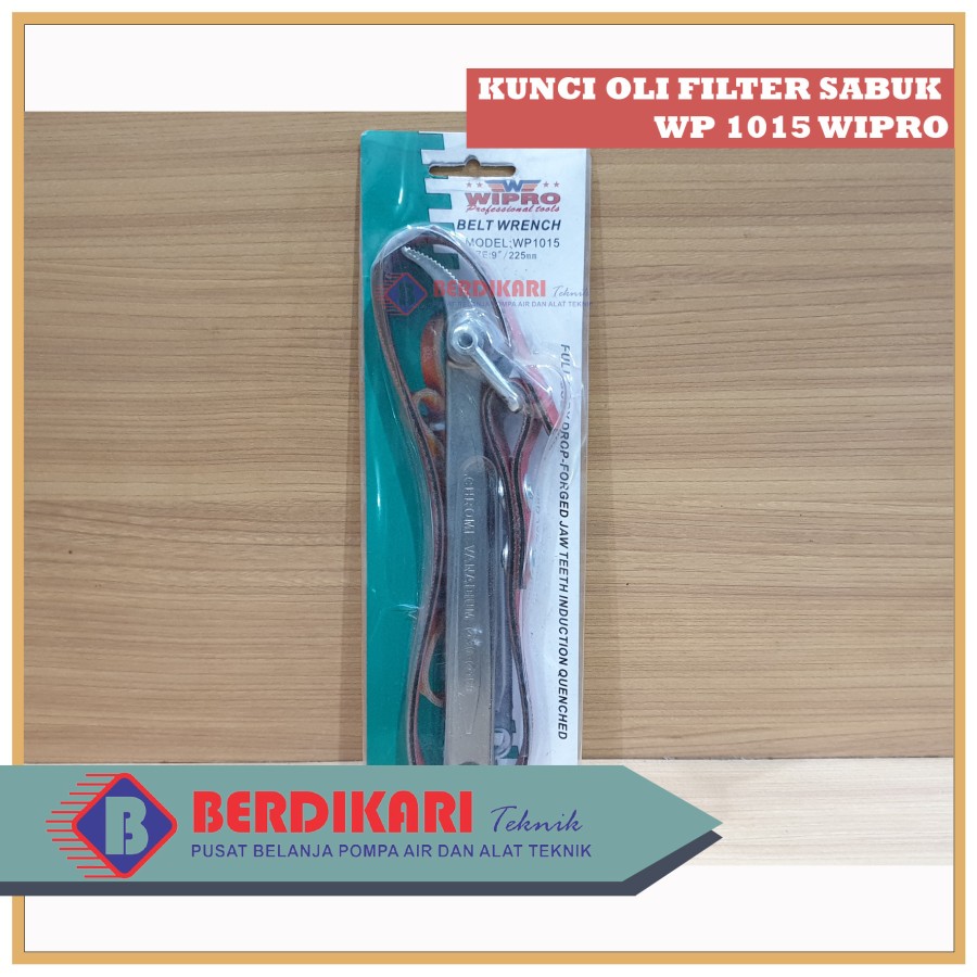 Wipro Kunci Oli Filter Sabuk / Oil Filter Wrench With Belt 9 inch ...