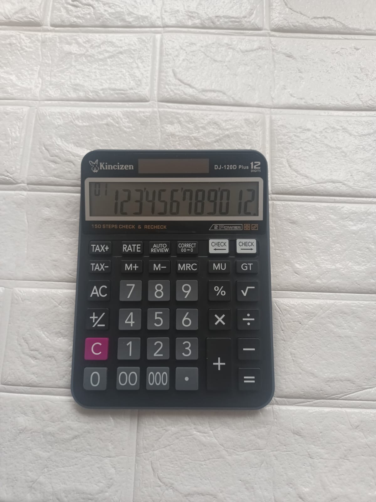 kalkulator dagang 12 digit DJ 120D PLUS - KC | Lazada Indonesia