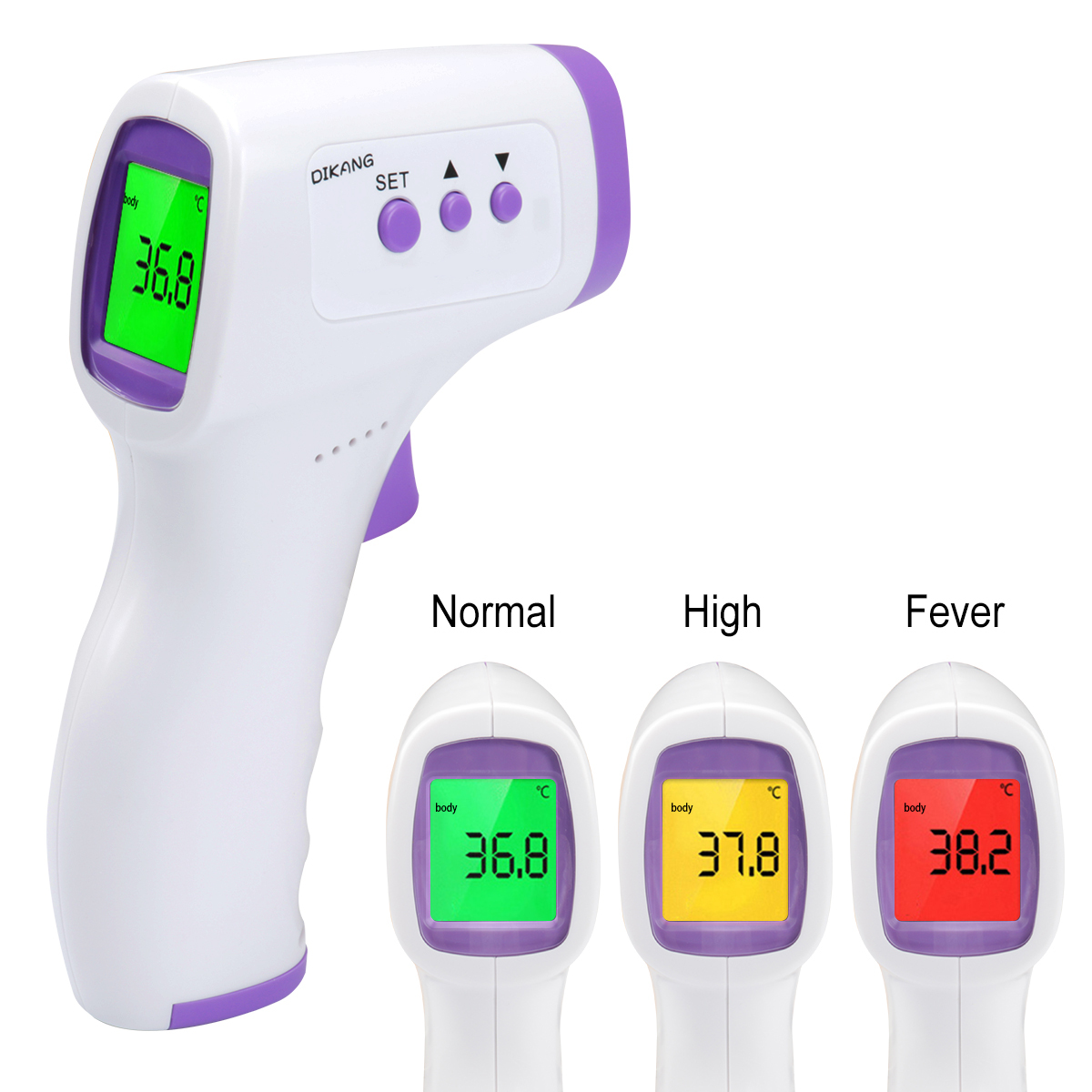 THERMOMETER DIGITAL GUN TERMOMETER TEMBAK TANPA KONTAK MODEL PISTOL ...