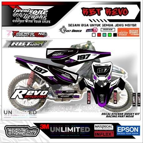 DECAL STIKER RBT REVO FI FIT ABSOLUTE PRIDE kekinian BEBEK TRAIL MODIF ...
