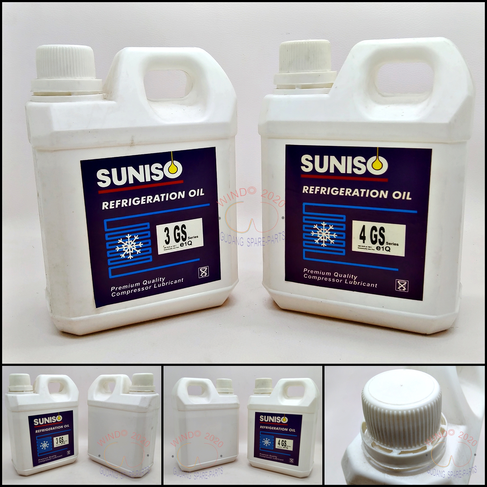 OIL SUNISO 3GS DAN 4 GS DERIGEN 1LITER KOMPRESSOR AC | OLI COMPRESSOR AC 1L / OIL LITERAN 1 L ...