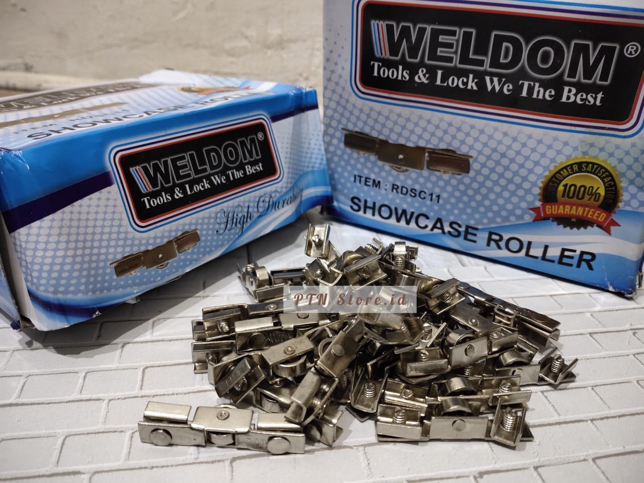 Roda Showcase kecil WELDOM PER 10 PCS / Roda Etalase / Matex kecil | Lazada Indonesia